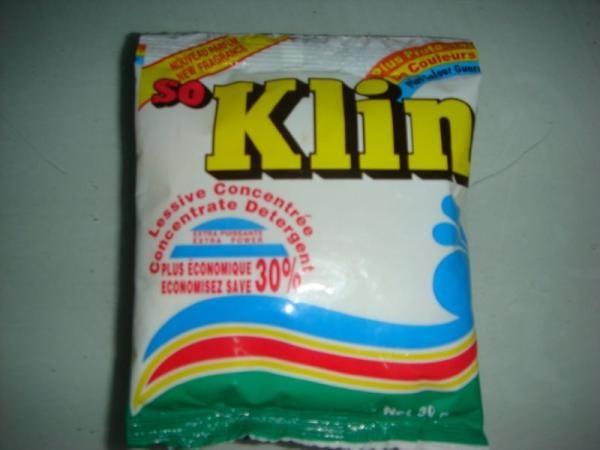 Brighter so KLIN Formula washing powder, Household laundry washing powder