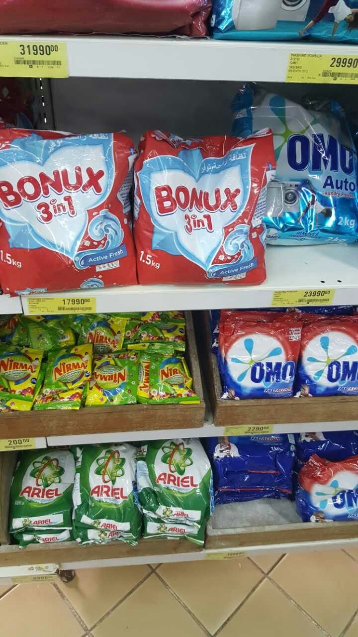 so klin washing powder